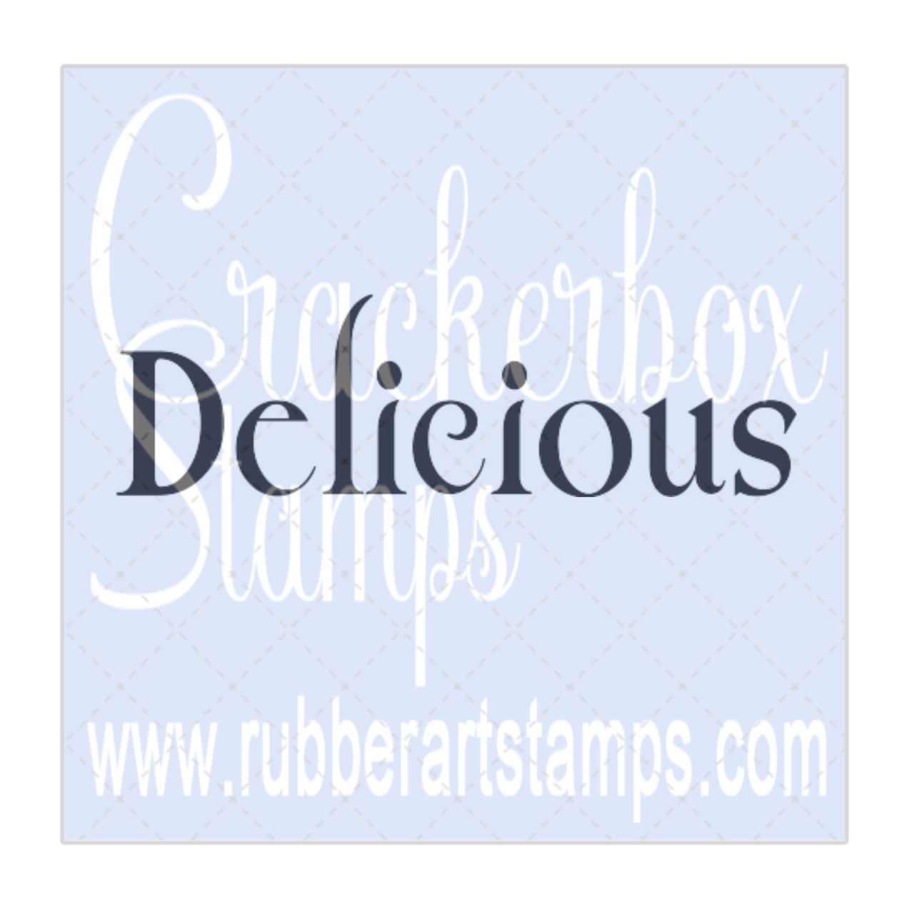 Delicious Word Crackerbox Stamps delicious-word-crackerbox-stamps