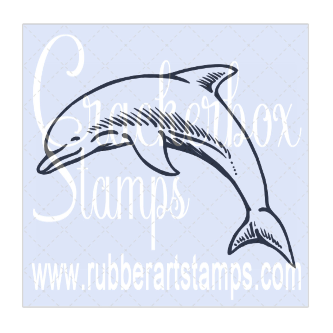 Dolphin - Crackerbox Stamps