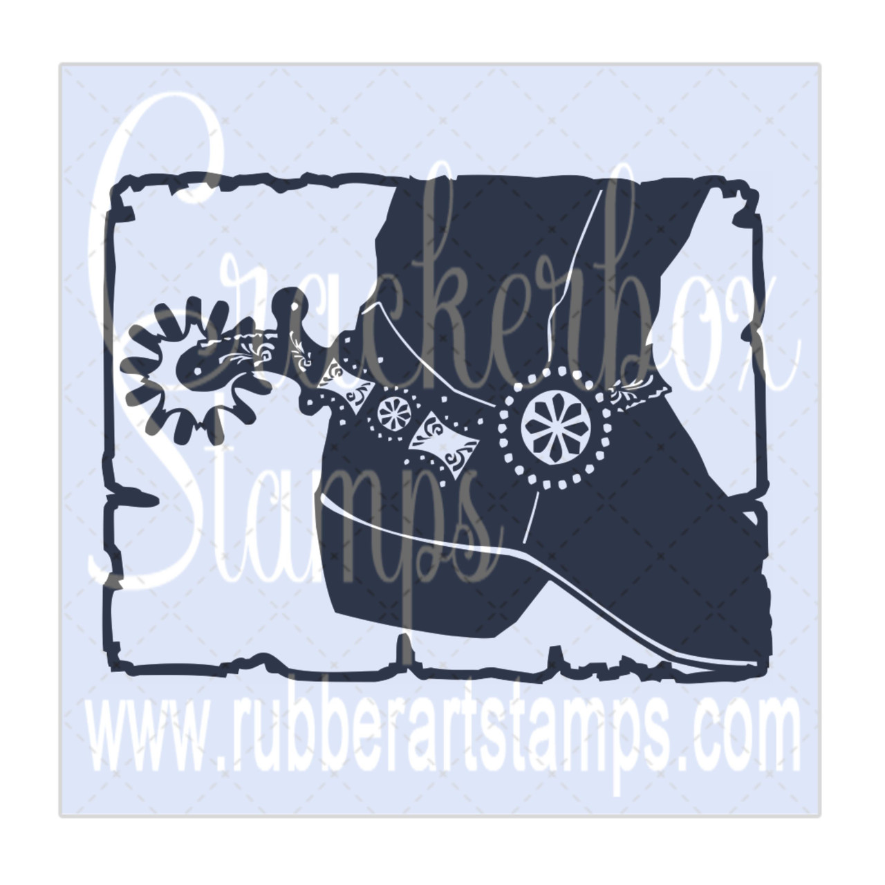 Boot & Spur - Crackerbox Stamps