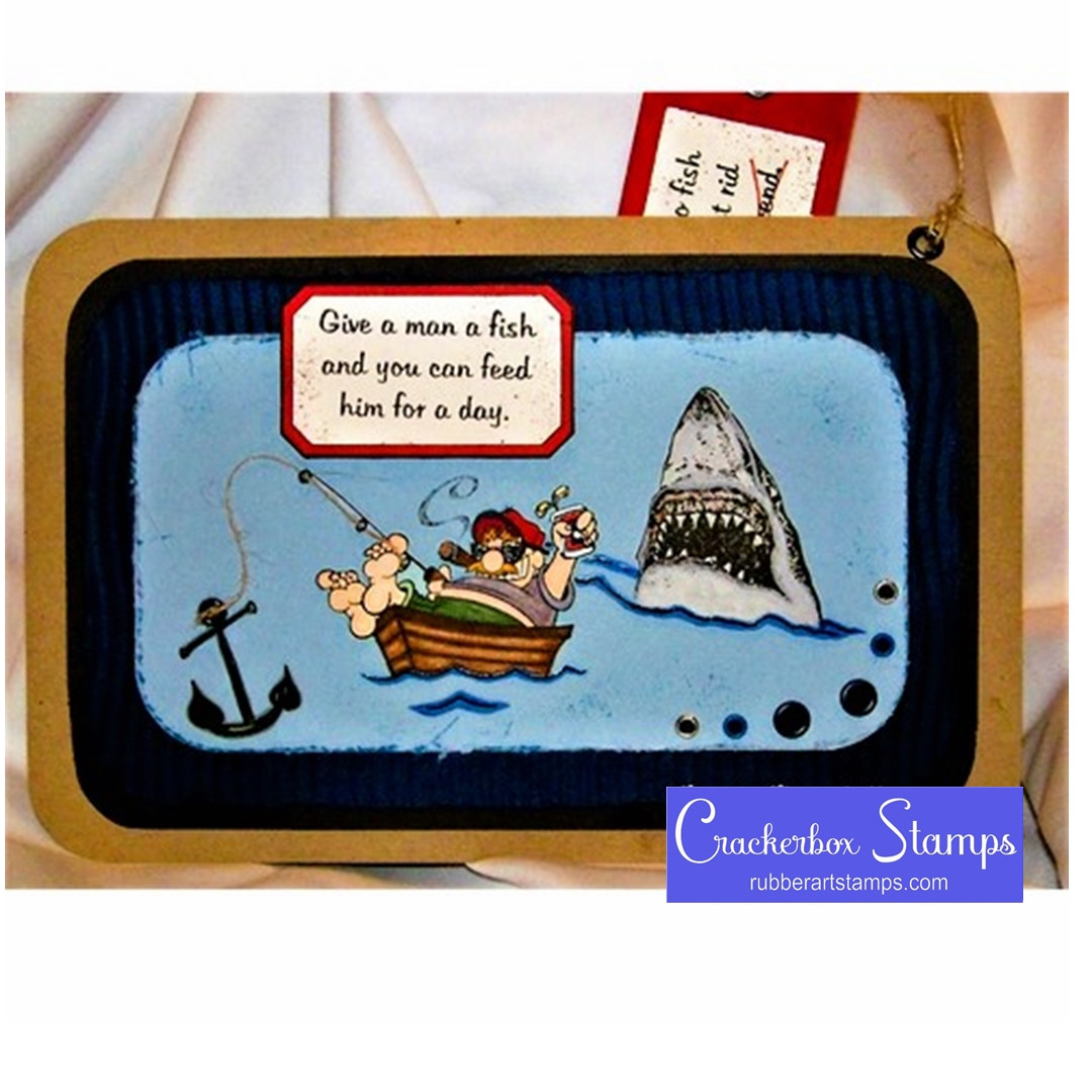 Jaws the Shark - Crackerbox Stamps
