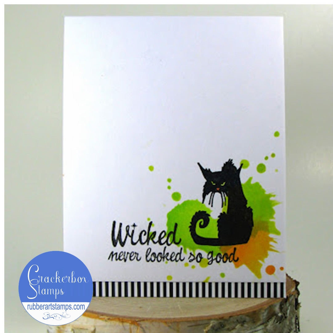 Crabby Cat - Crackerbox Stamps