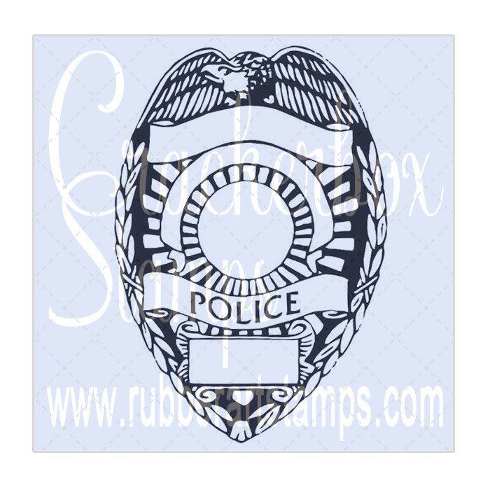 Police Logo - Crackerbox Stamps
