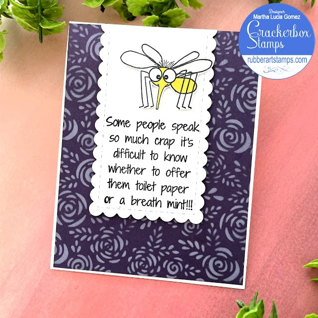 Bug Mosquito - Crackerbox Stamps
