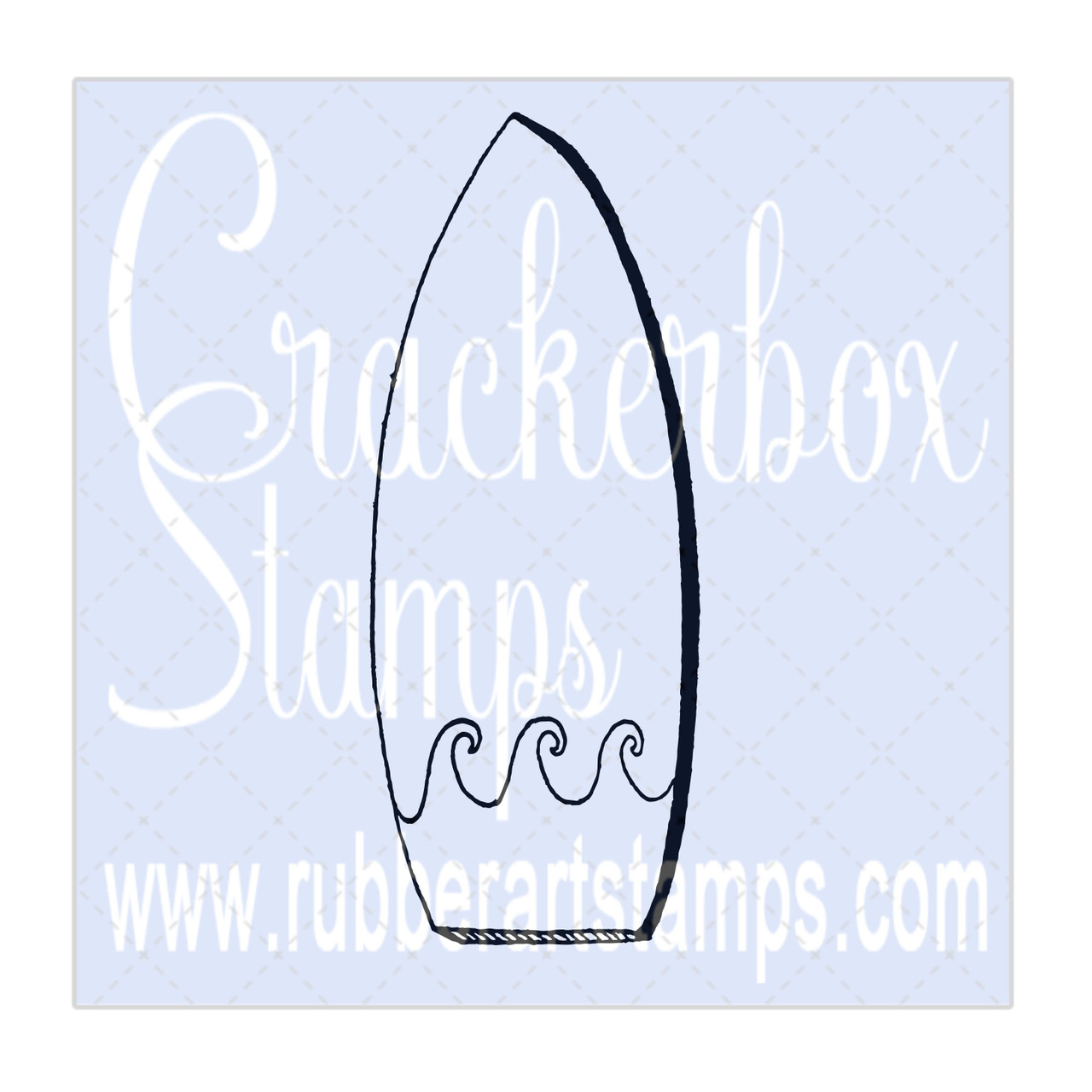 Surfboard - Crackerbox Stamps