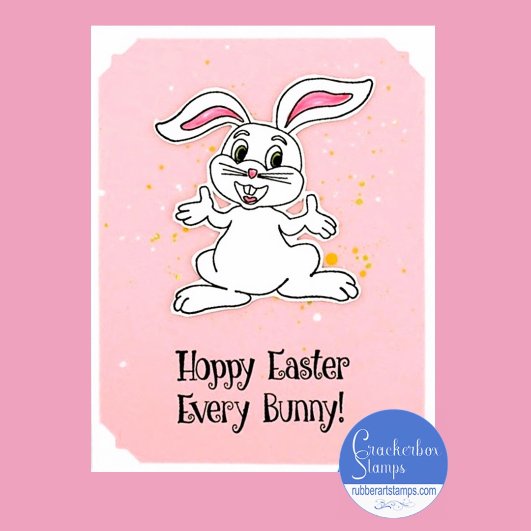 Hoppy Easter Every Bunny - Crackerbox Stamps