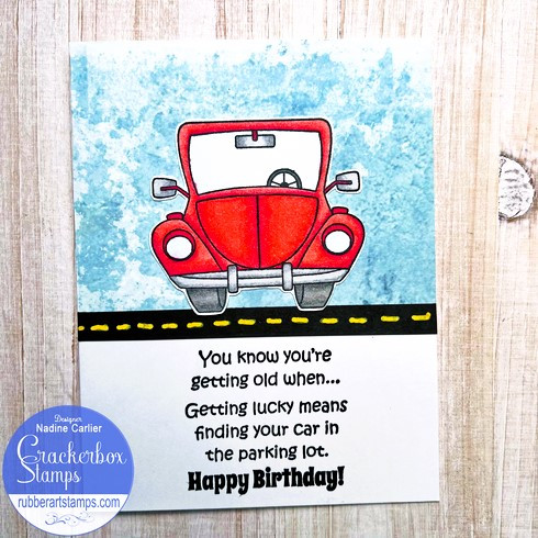 Getting Lucky Birthday Card - Crackerbox Stamps