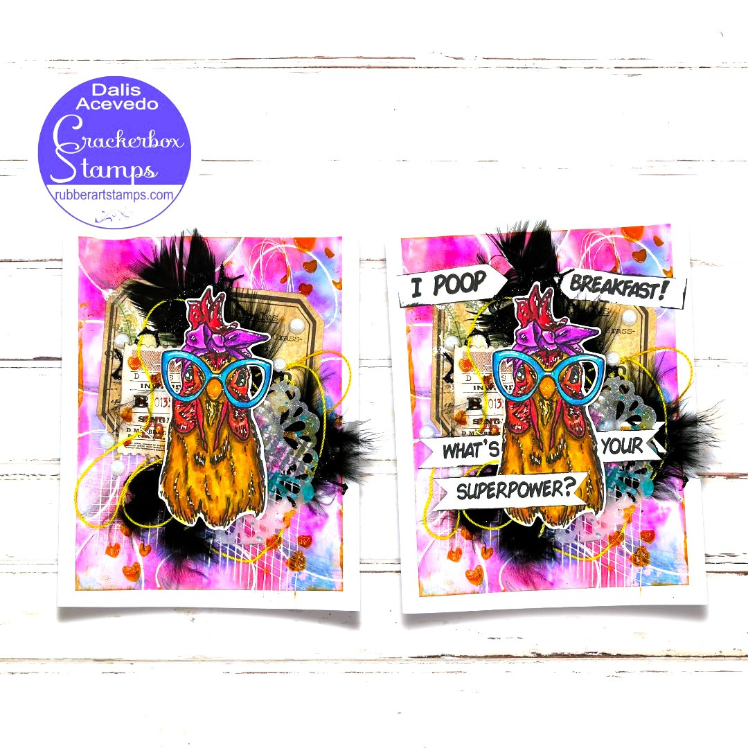 Miss Prissy - Crackerbox Stamps