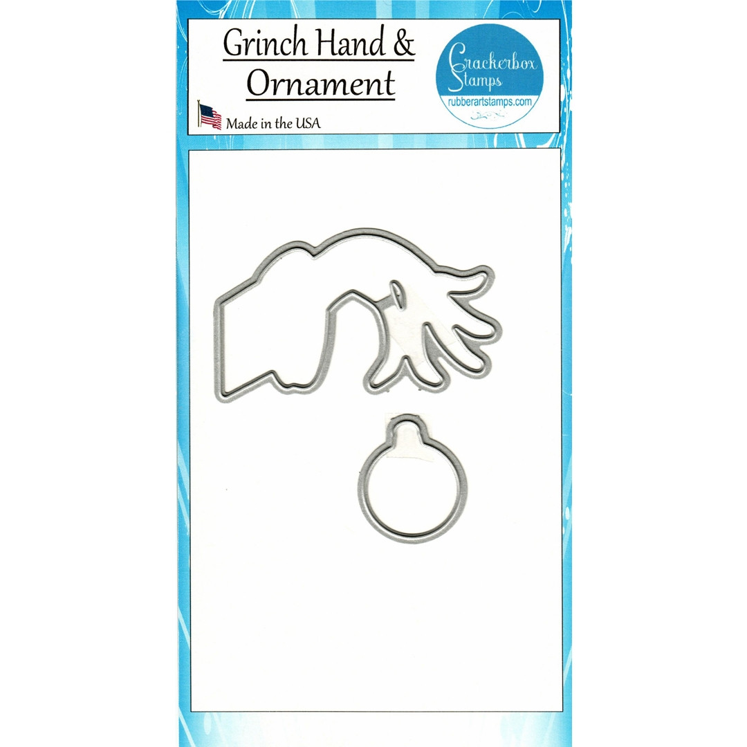 Grinch Hand & Ornament Set of 2 Die