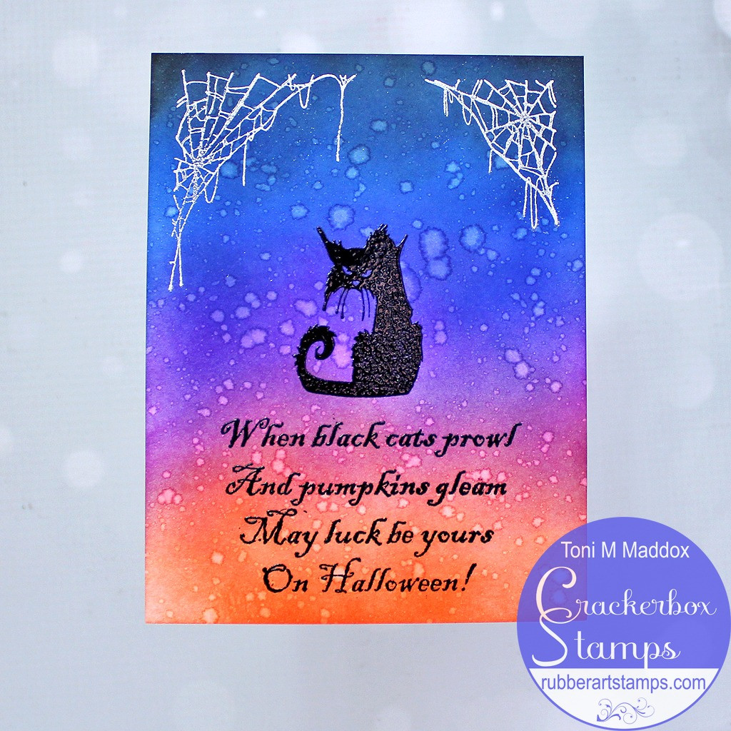 Crabby Cat - Crackerbox Stamps