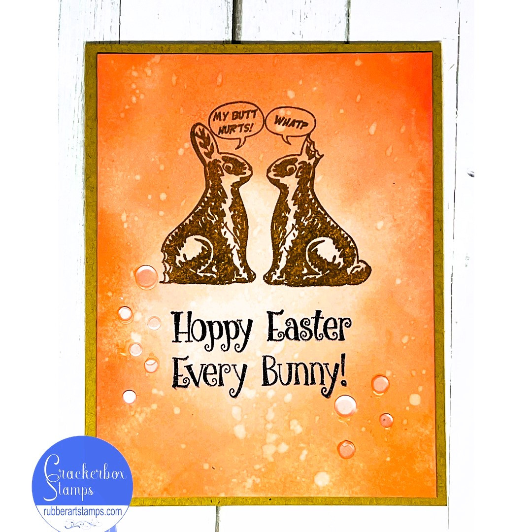 Hoppy Easter Every Bunny - Crackerbox Stamps
