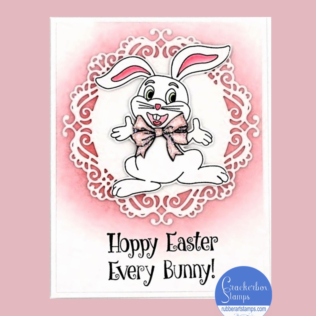 Hoppy Easter Every Bunny - Crackerbox Stamps