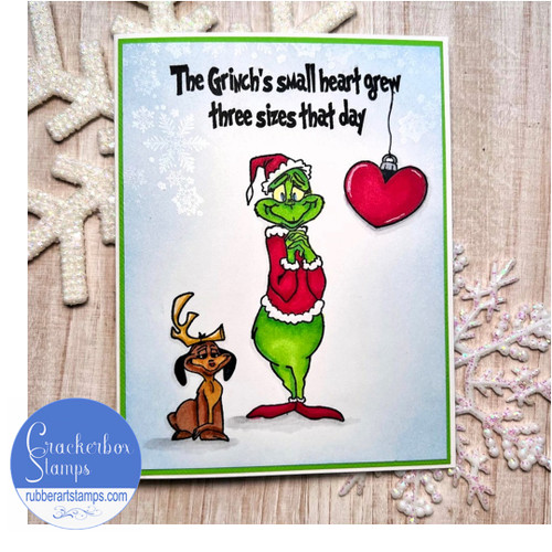 Grinch's Max - Crackerbox Stamps