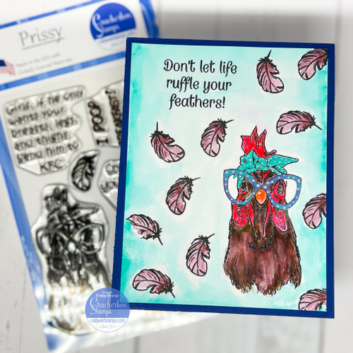 Miss Prissy - Crackerbox Stamps