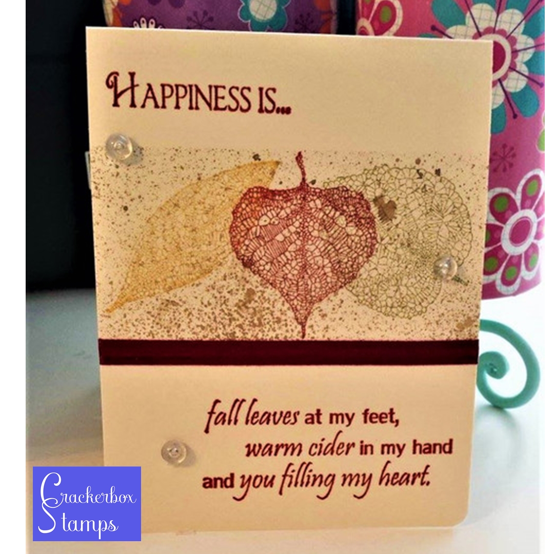 Happiness Is Fall And Cider Card