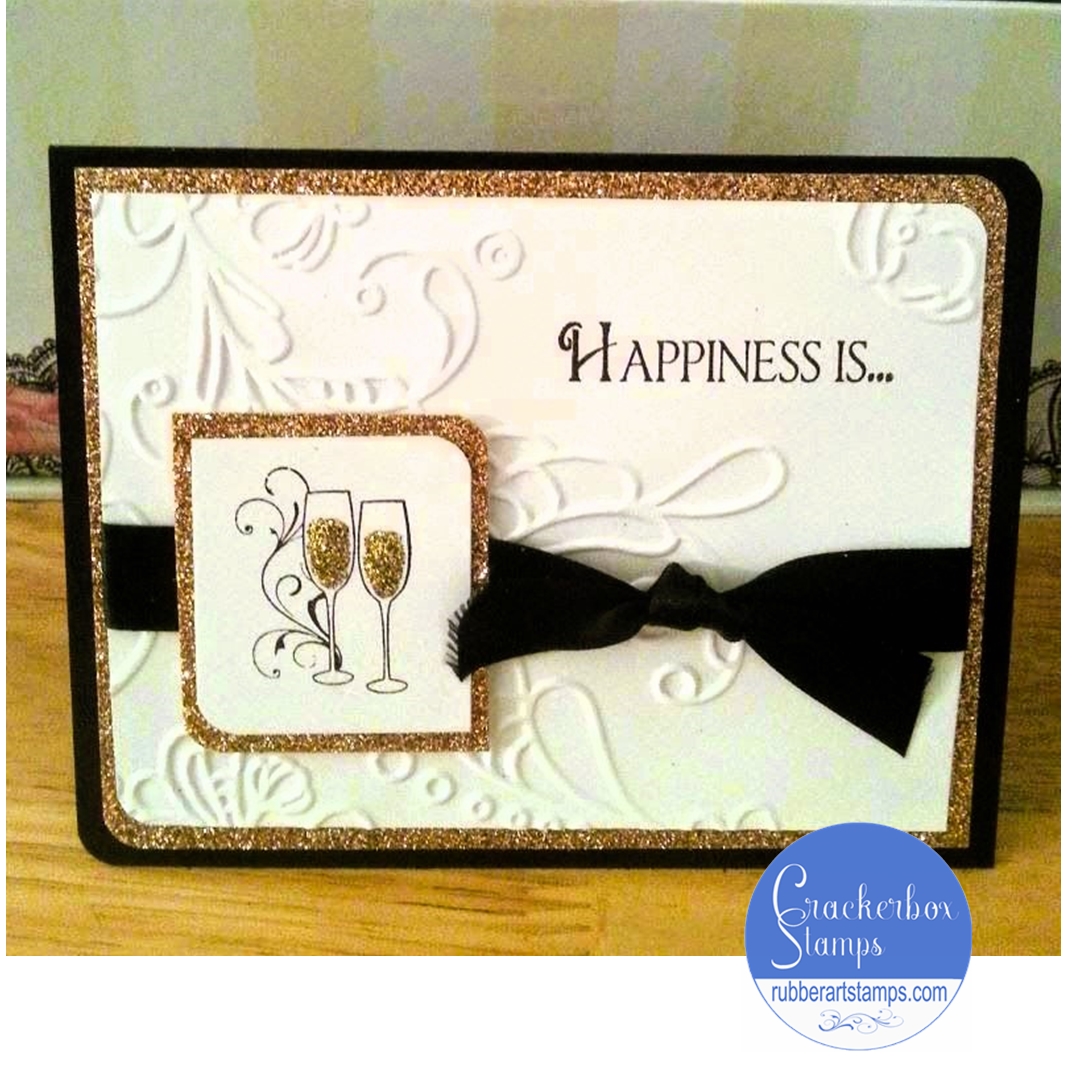 Celebrating With Champagne Card