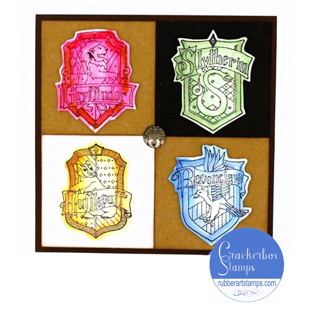 Hogwarts Houses Card
