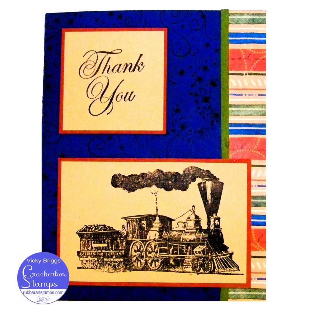 Thank You Train Card