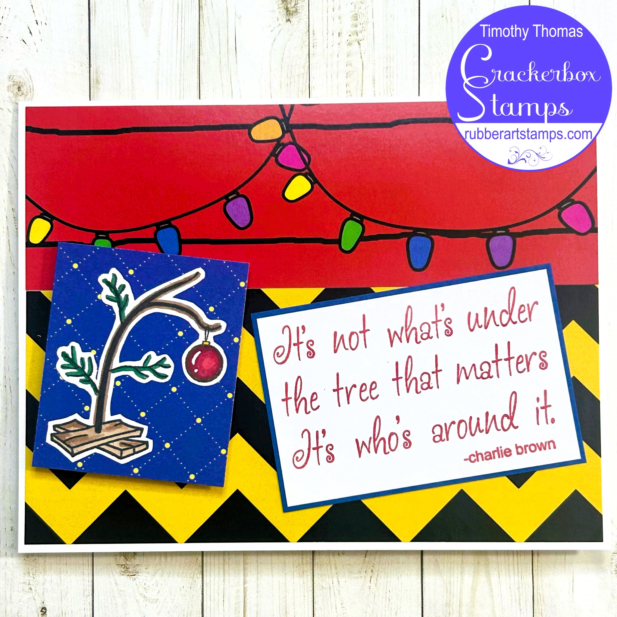 Wise Charlie Brown Card