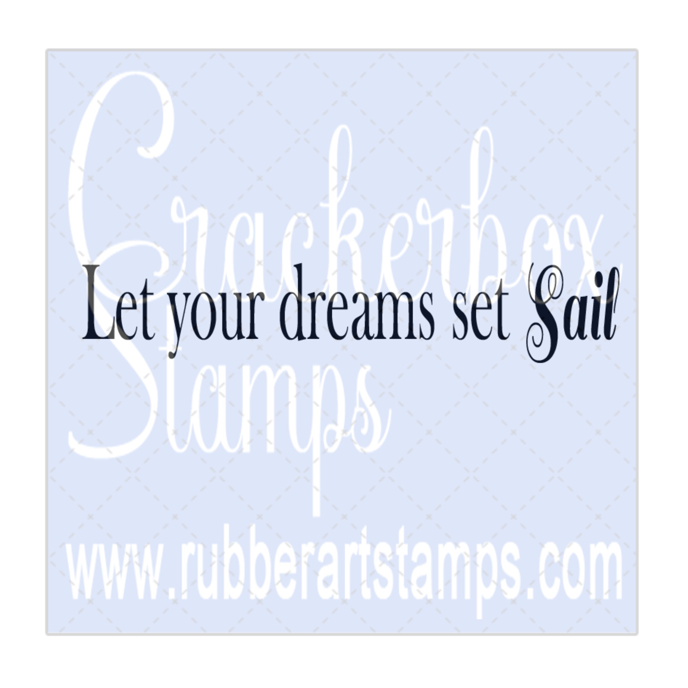 Set Sail - Crackerbox Stamps