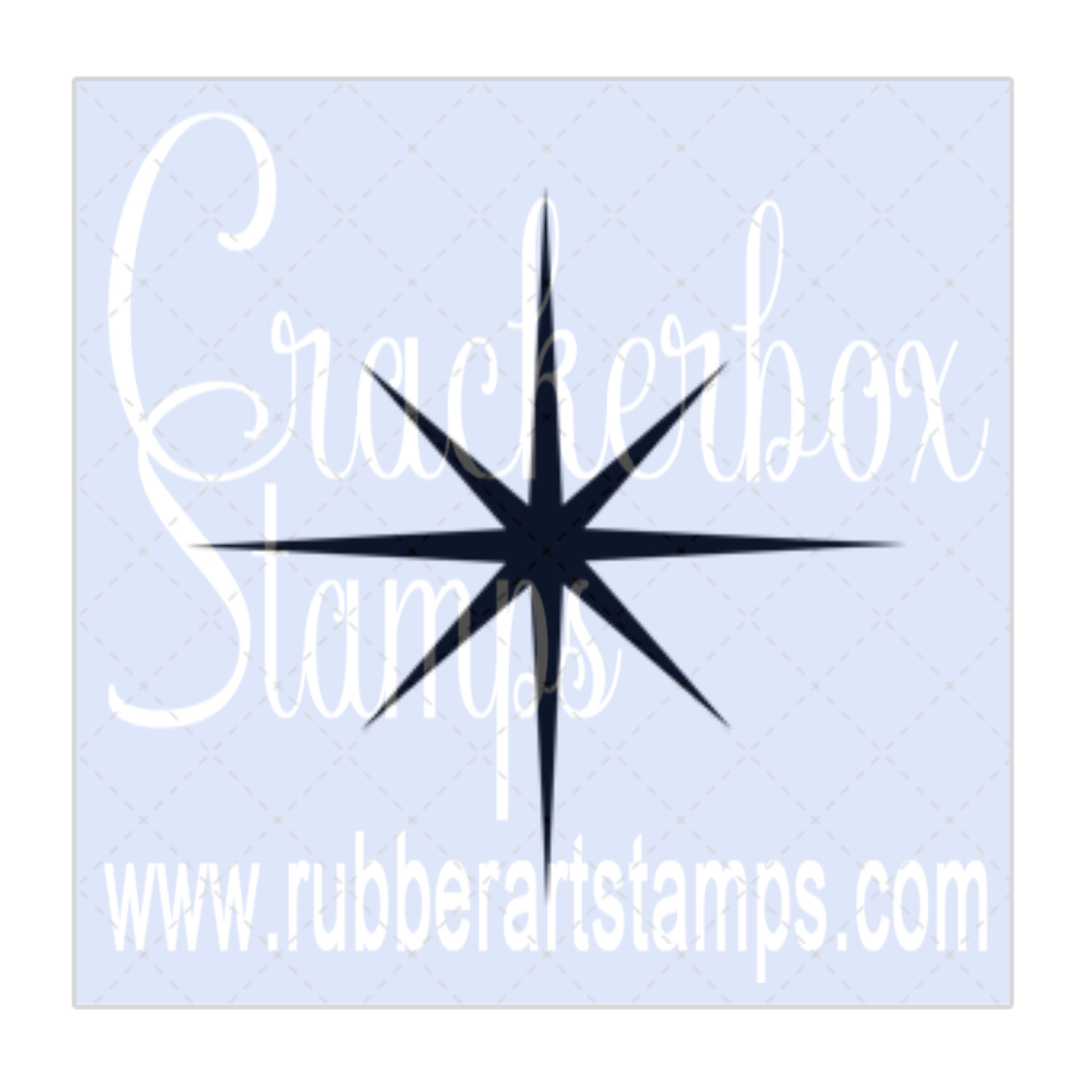 Pointy Star - Crackerbox Stamps