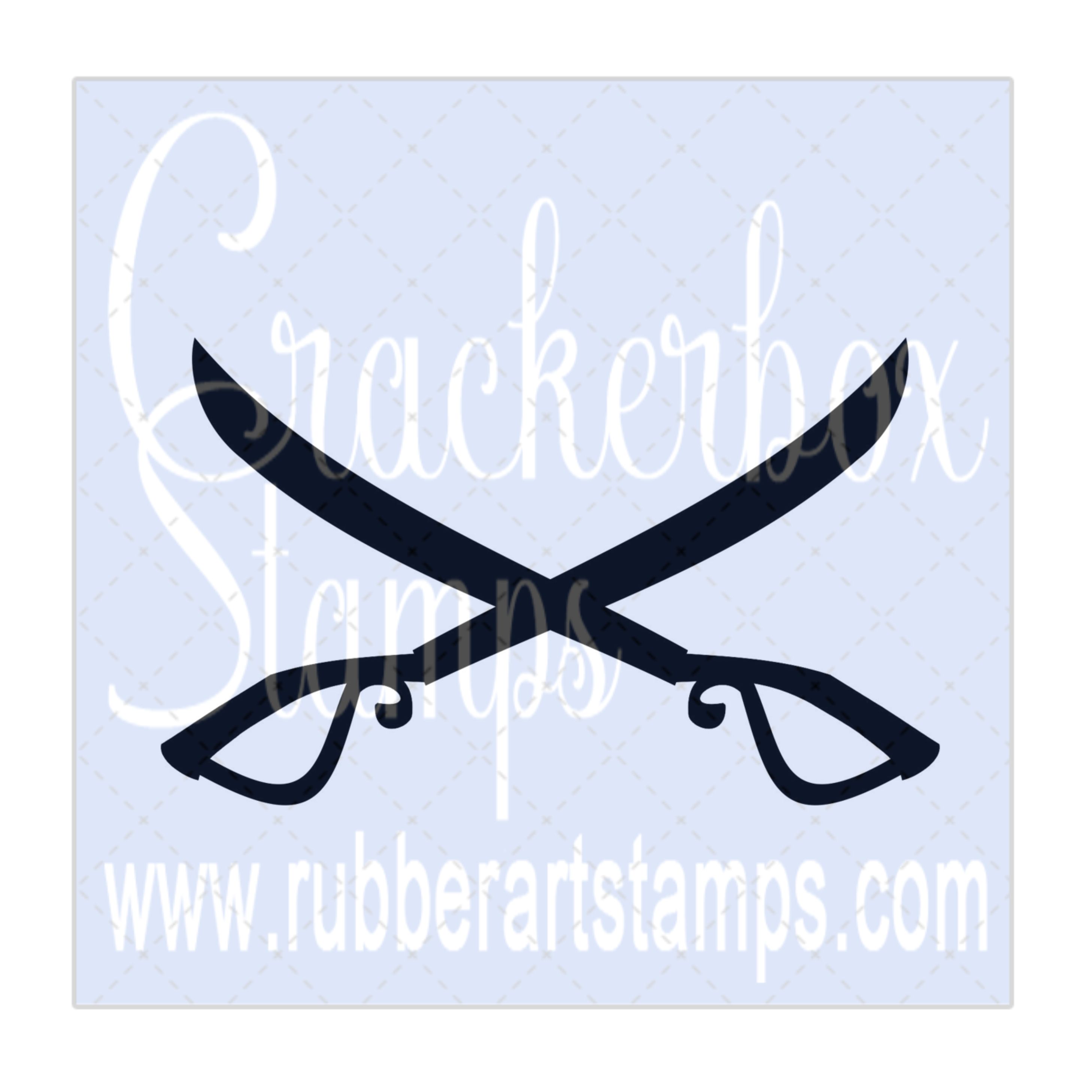Pirate Swords - Crackerbox Stamps