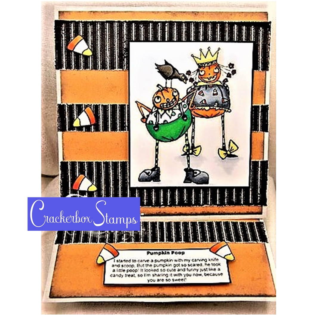 Candy Corn - Crackerbox Stamps