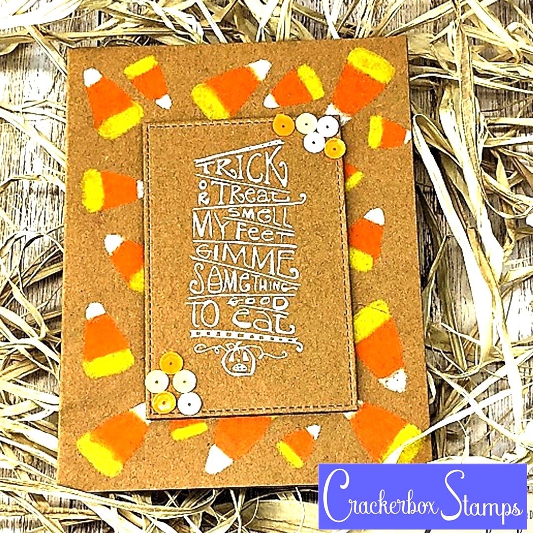 Candy Corn - Crackerbox Stamps