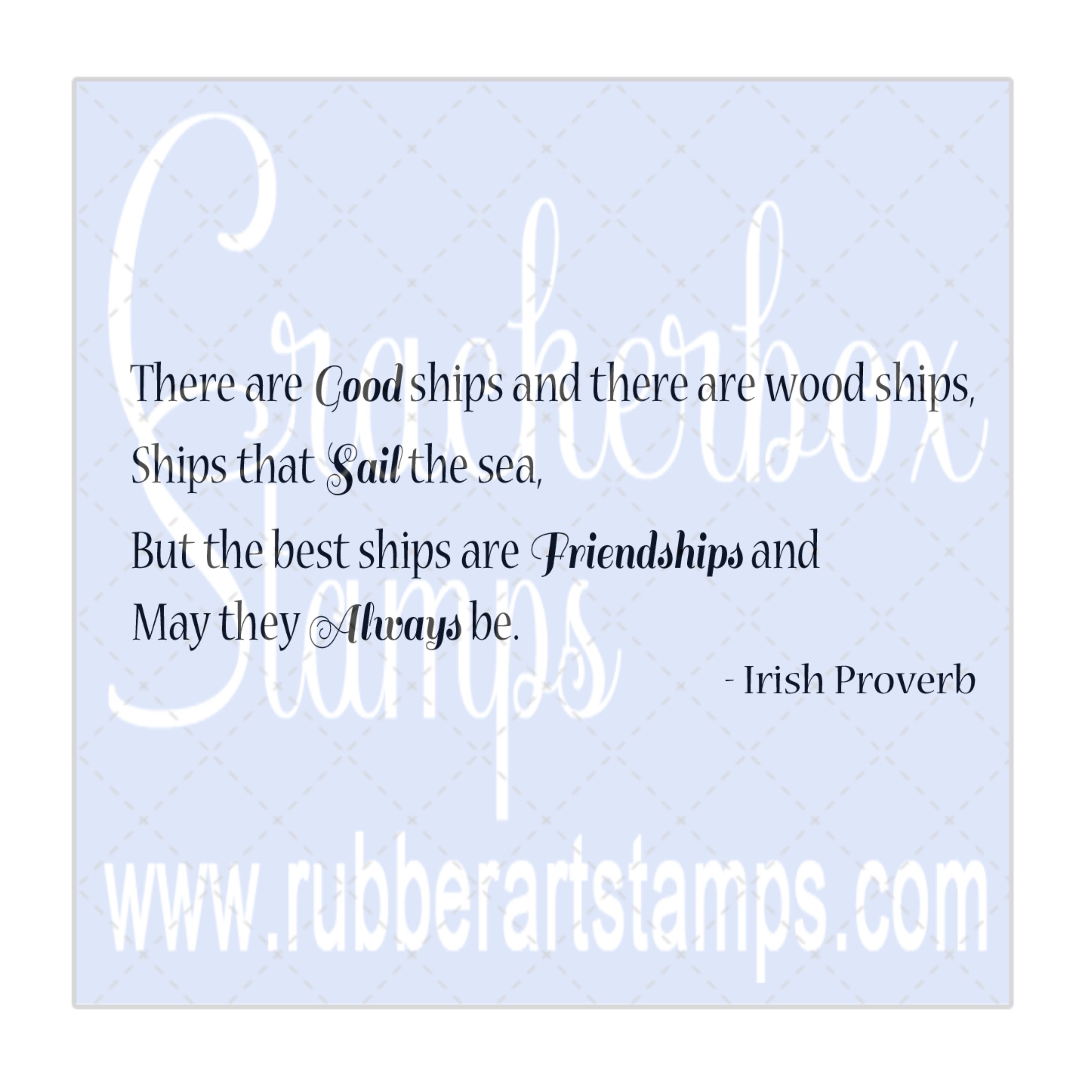 Good Ships - Crackerbox Stamps