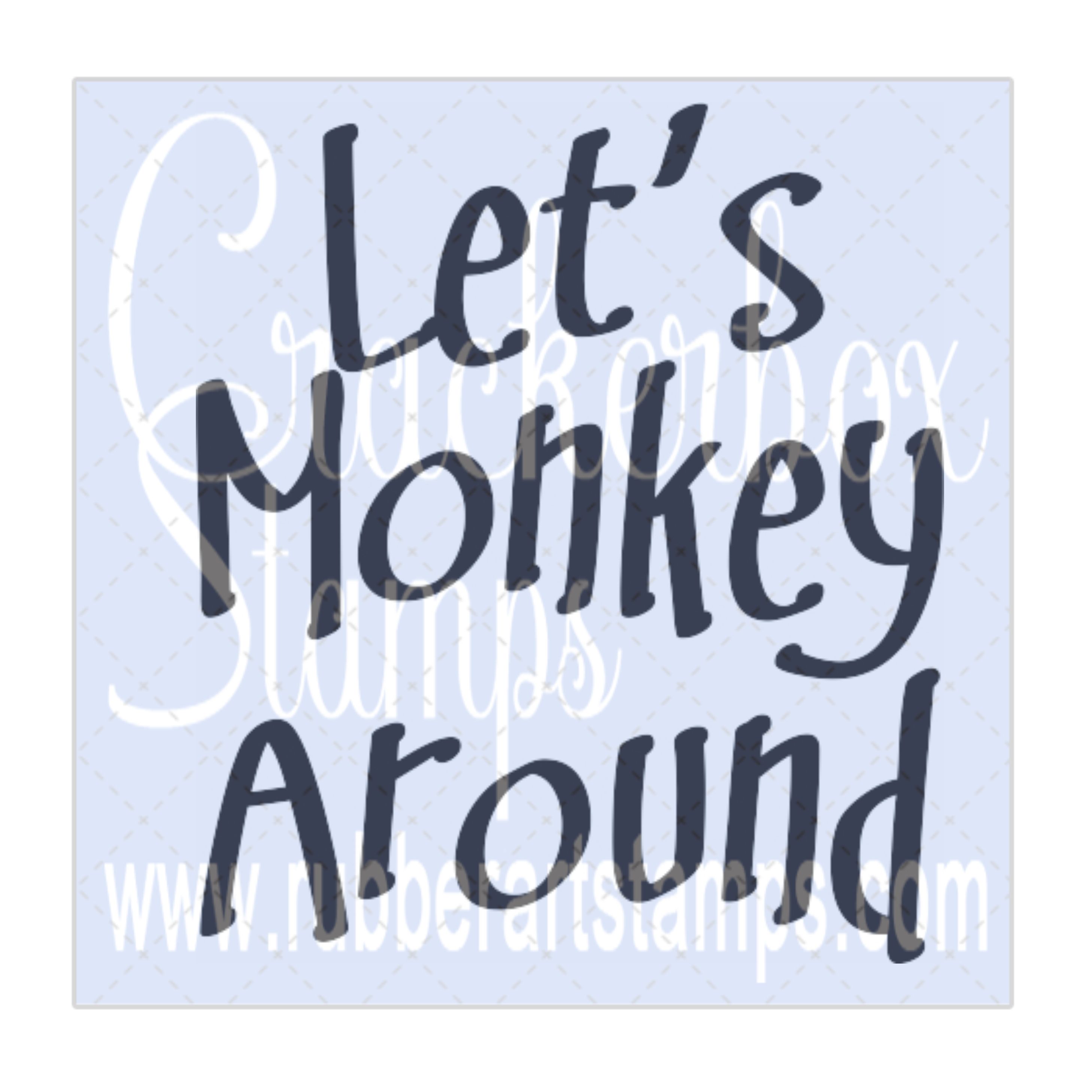 Monkey Around - Crackerbox Stamps