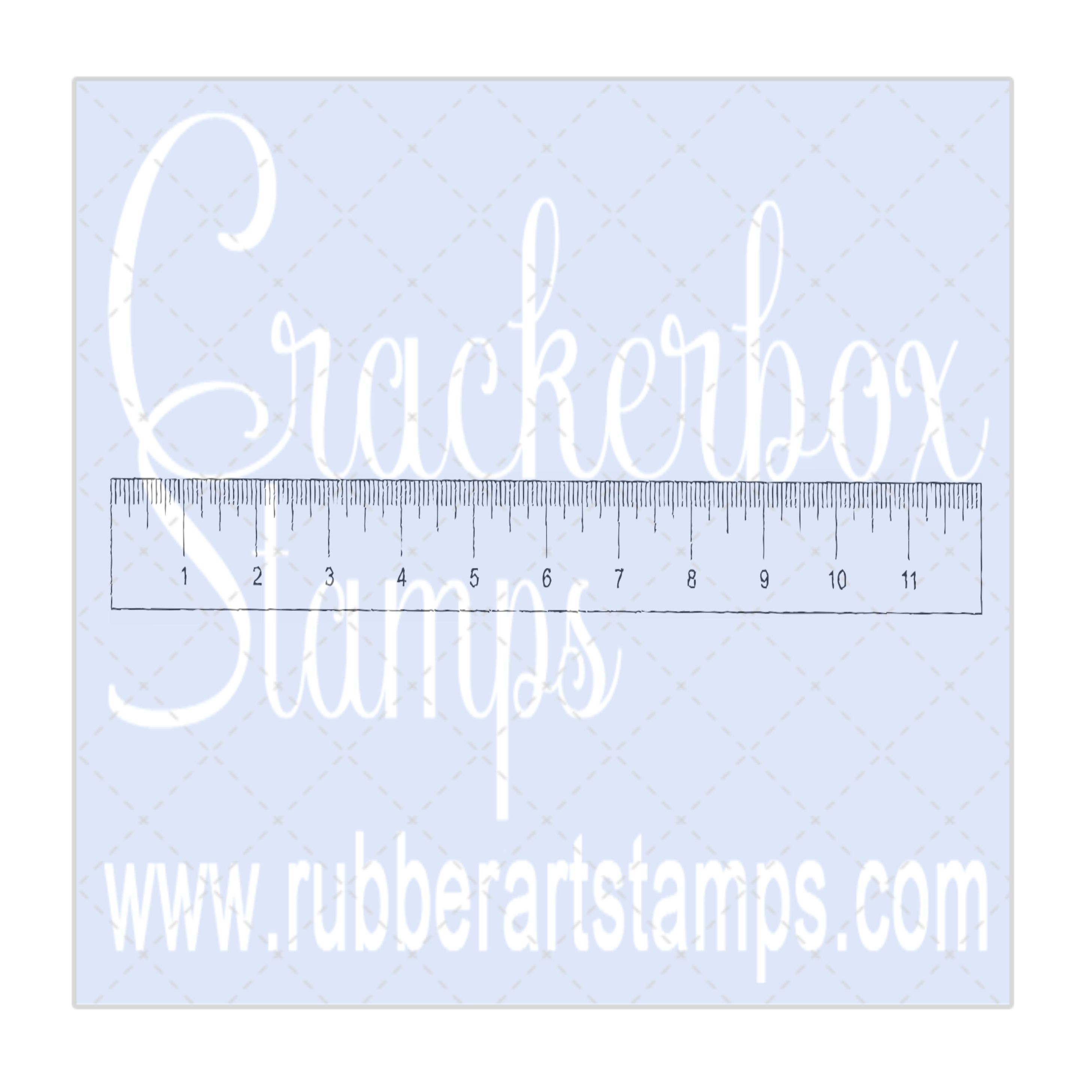 Ruler - Crackerbox Stamps