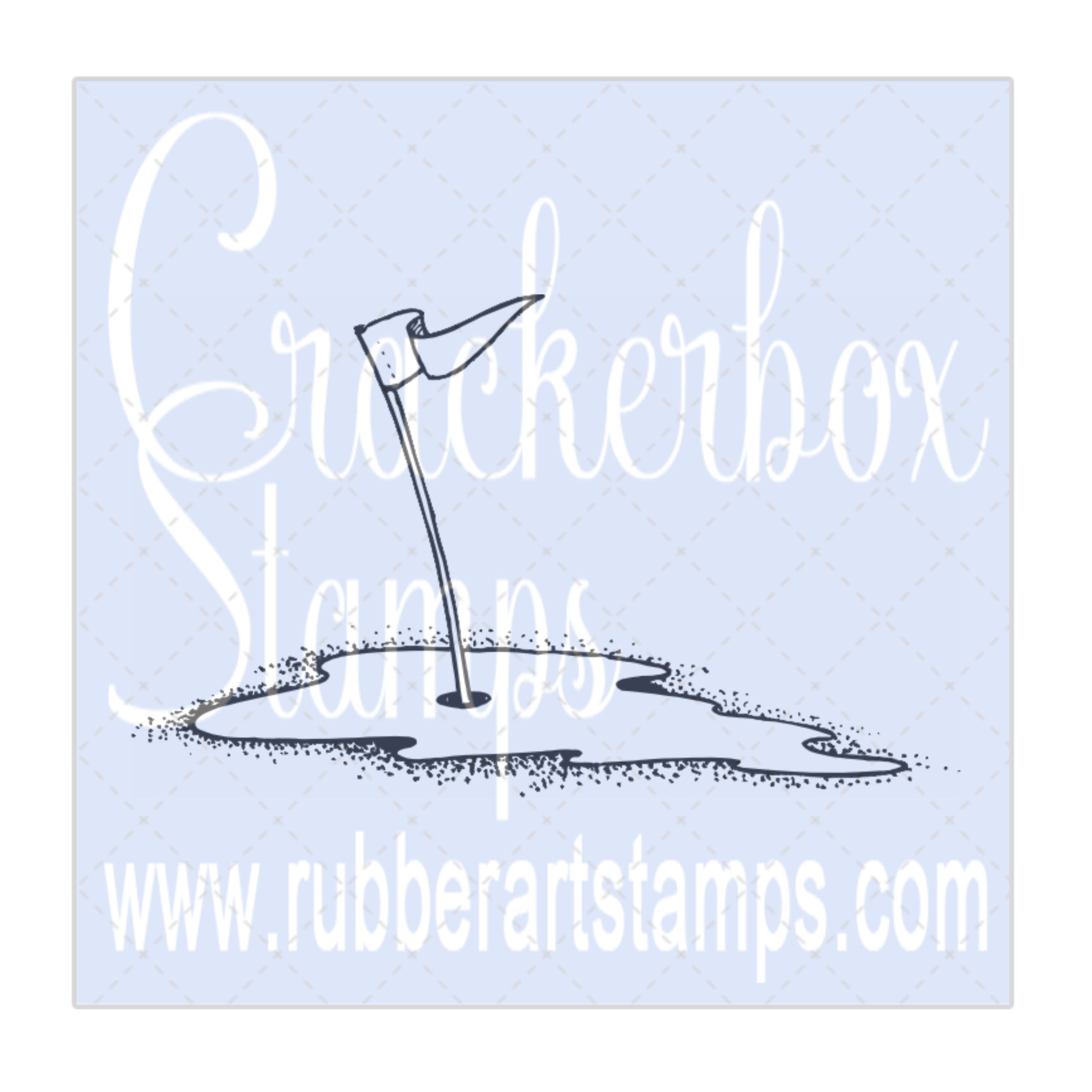 Golf Green - Crackerbox Stamps