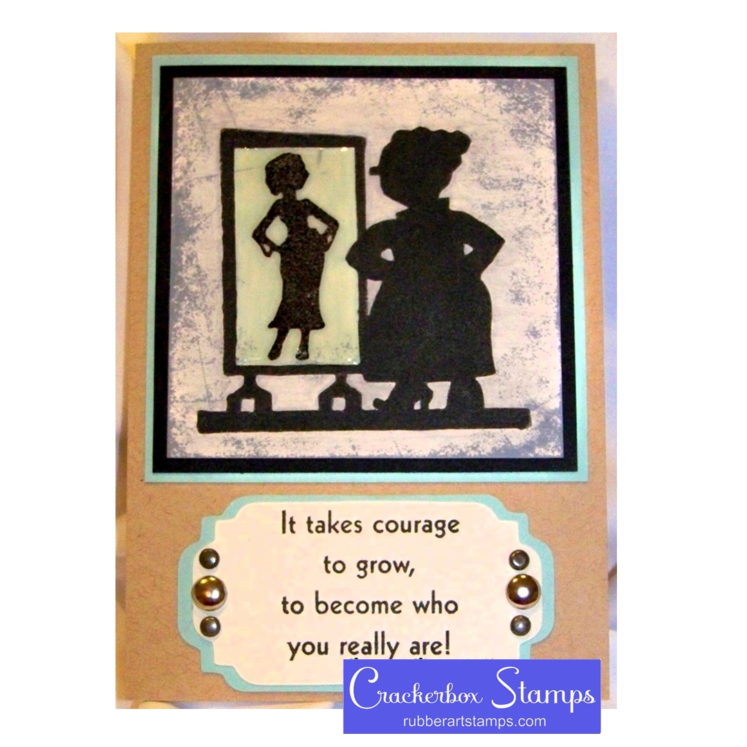 It Takes Courage - Crackerbox Stamps