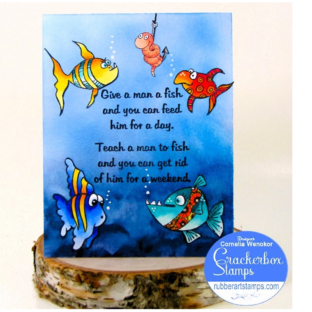 Fish Snooper - Crackerbox Stamps
