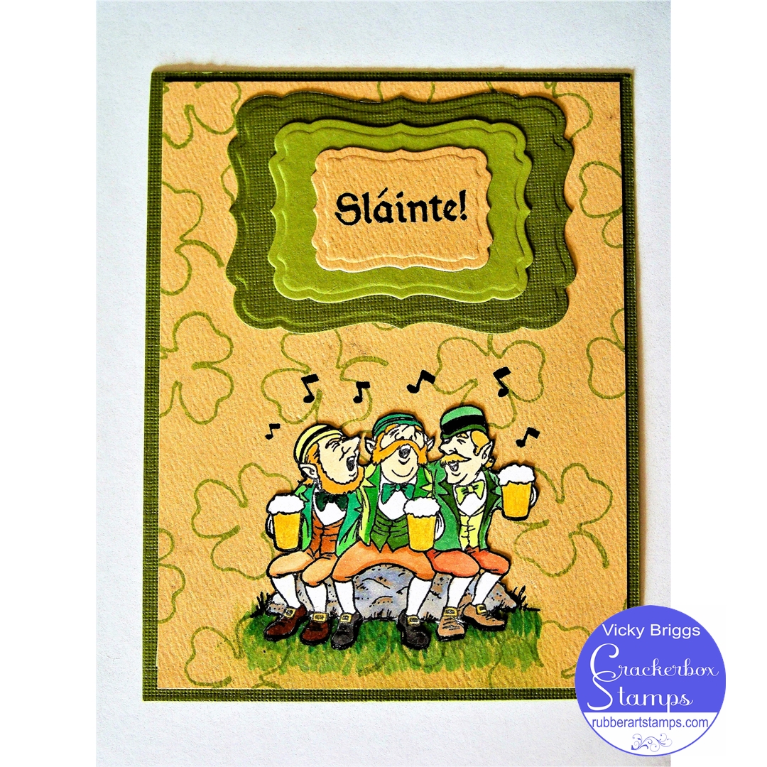 Slainte Card - Crackerbox Stamps
