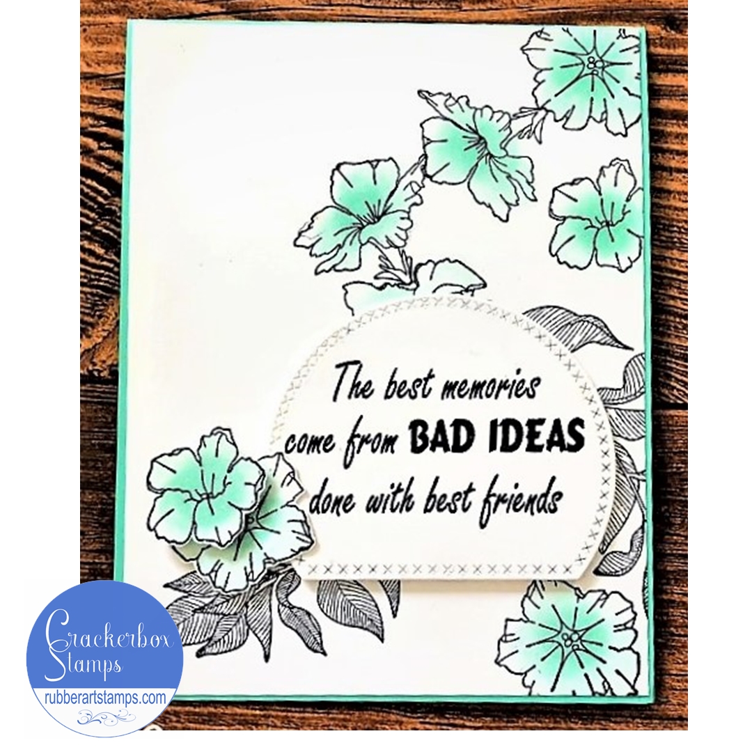 Bad Ideas With Best Friends - Crackerbox Stamps