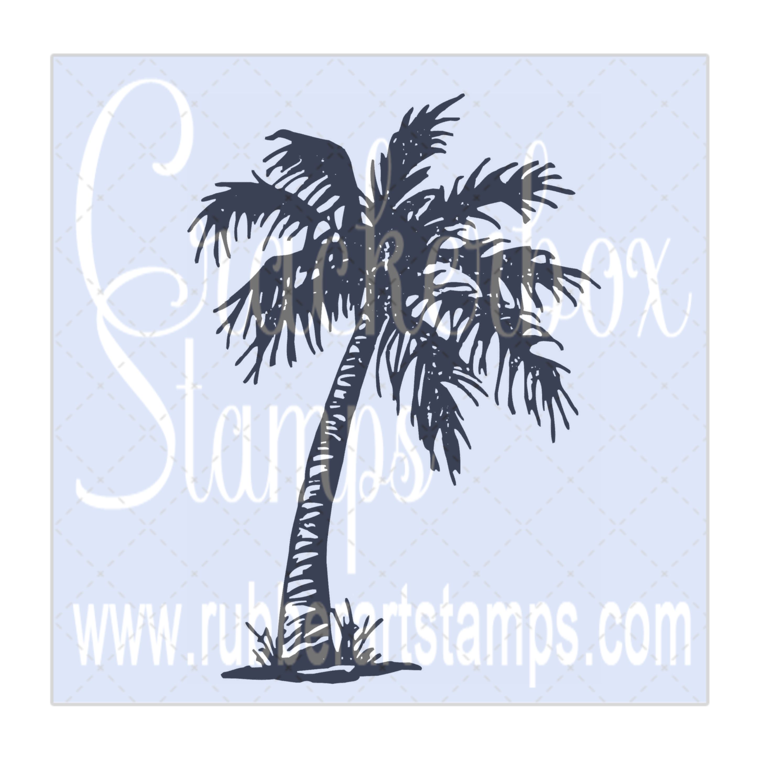Tree Palm - Crackerbox Stamps