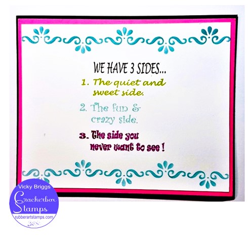 Have Three Sides - Crackerbox Stamps