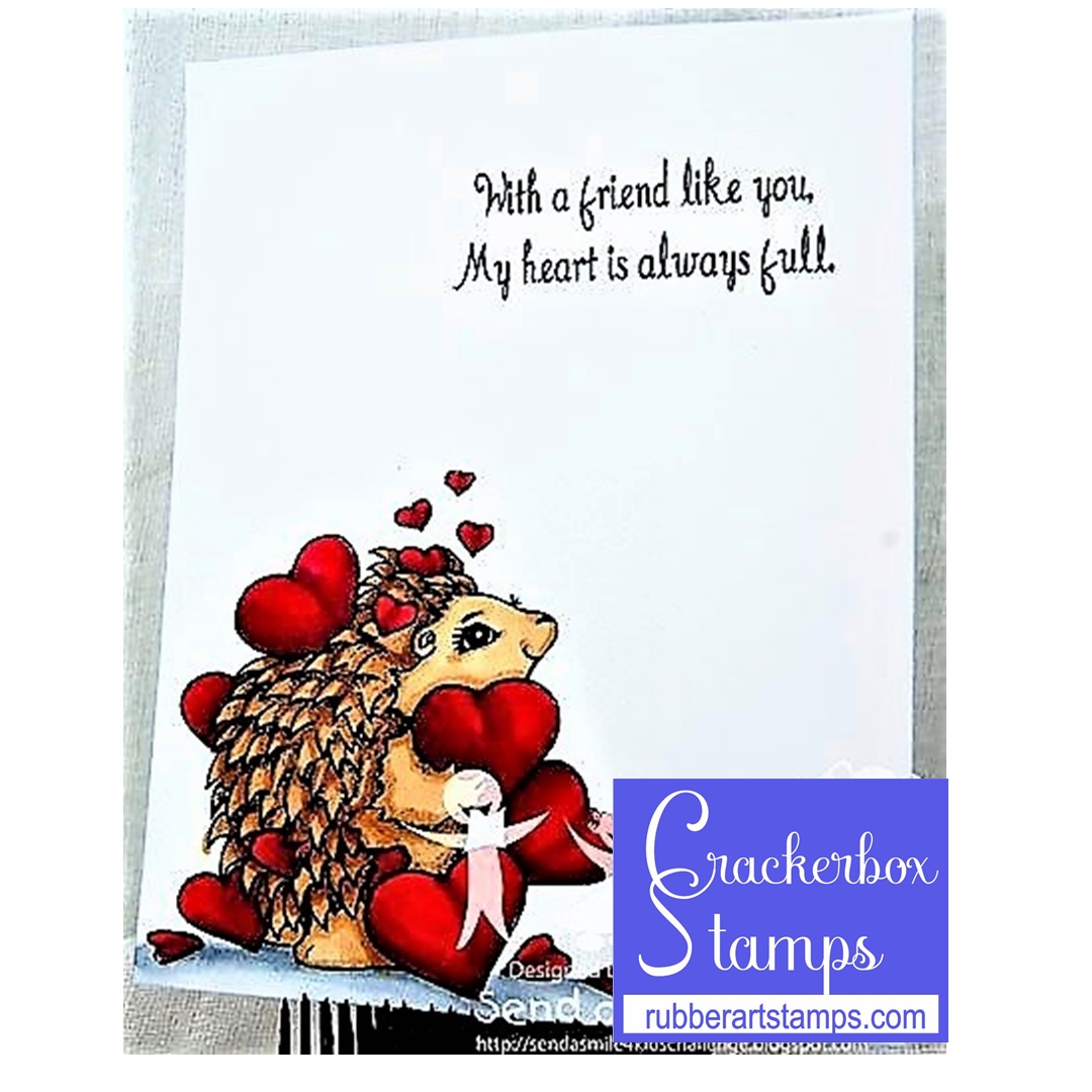 Valentine For A Friend - Crackerbox Stamps