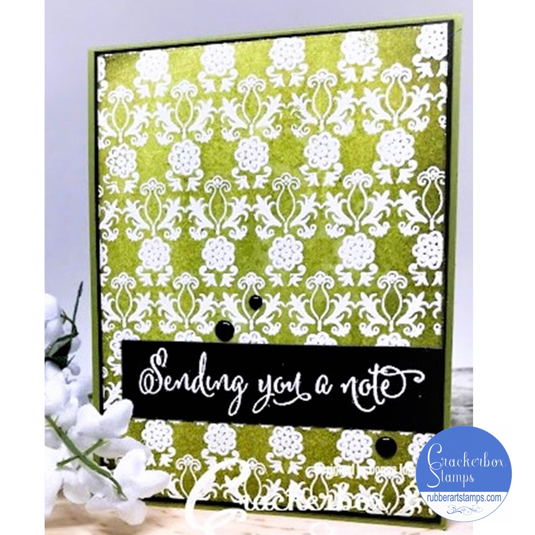 Sending Note - Crackerbox Stamps
