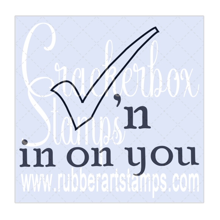 Checking In - Crackerbox Stamps