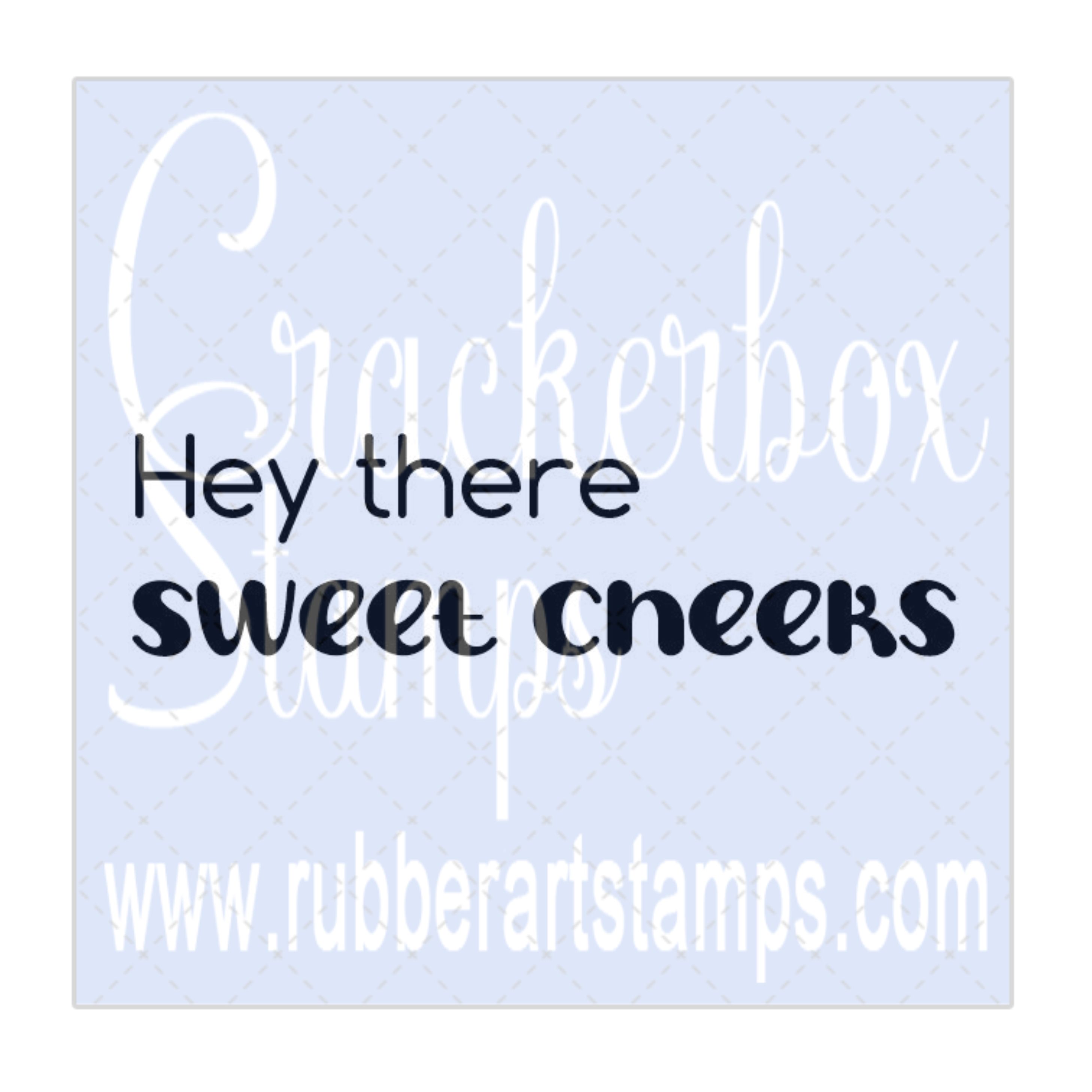 Sweet Cheeks - Crackerbox Stamps