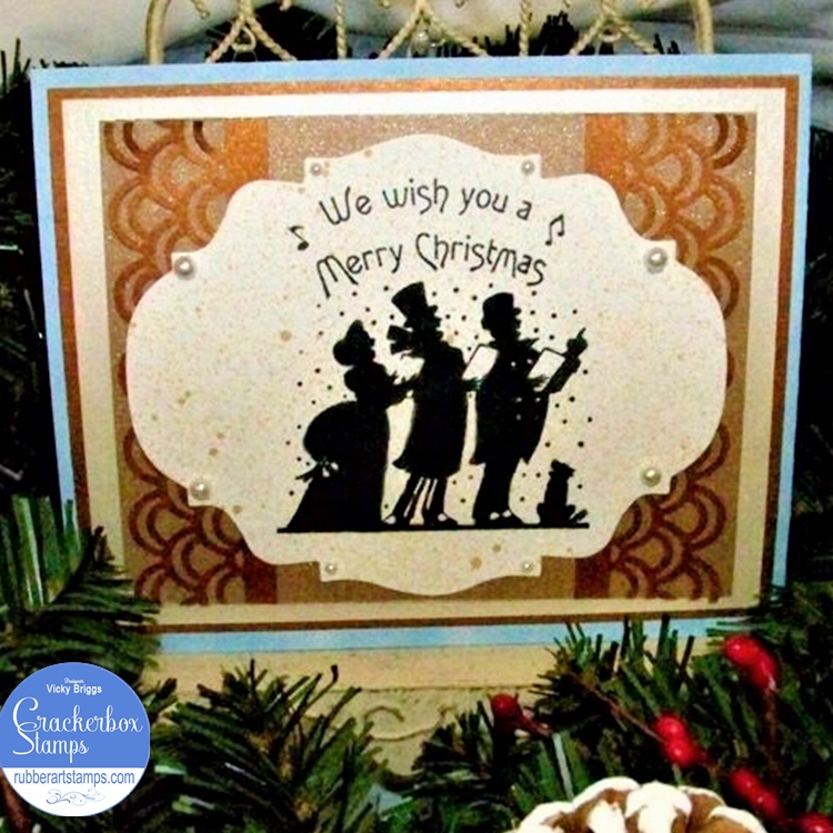 Christmas Song Card - Crackerbox Stamps