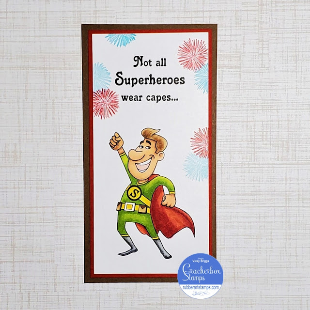 Super Father's Day Card - Crackerbox Stamps