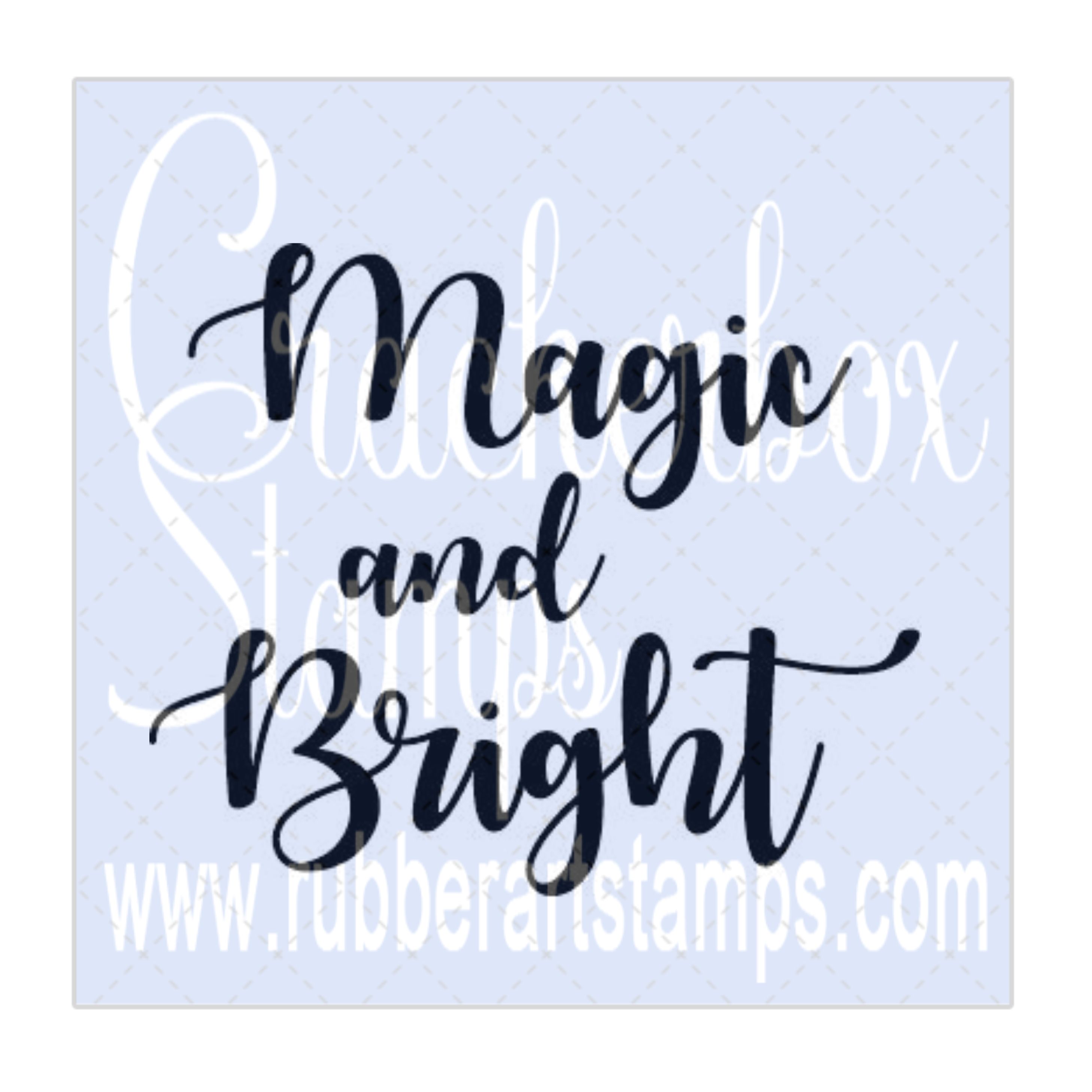 Magic And Bright - Crackerbox Stamps