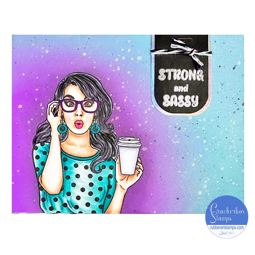Sassy Lady And Coffee