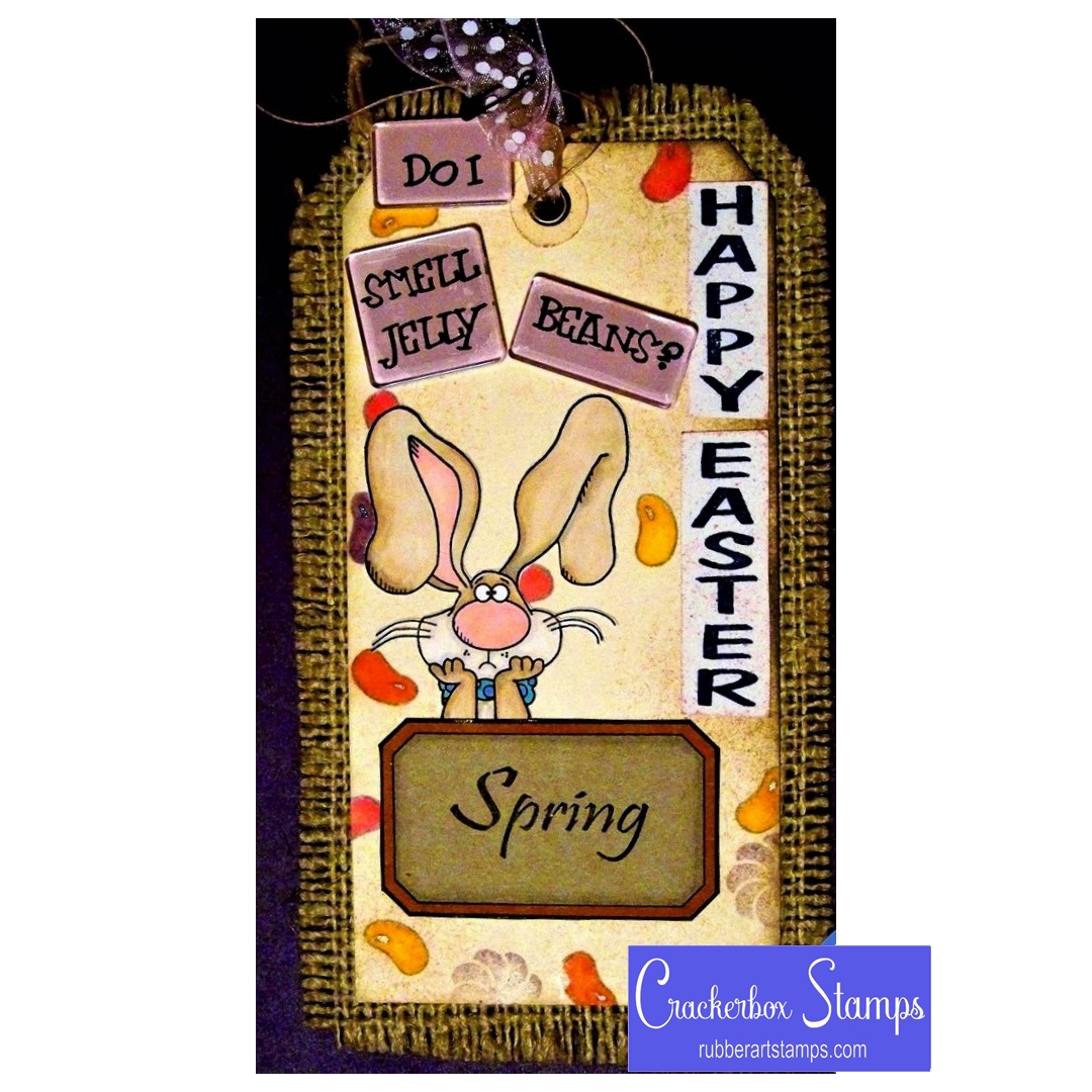 Spring Easter Tag Card