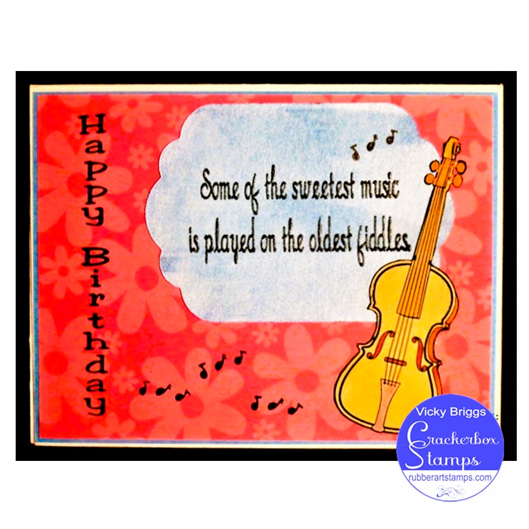 Playing Birthday Music Card
