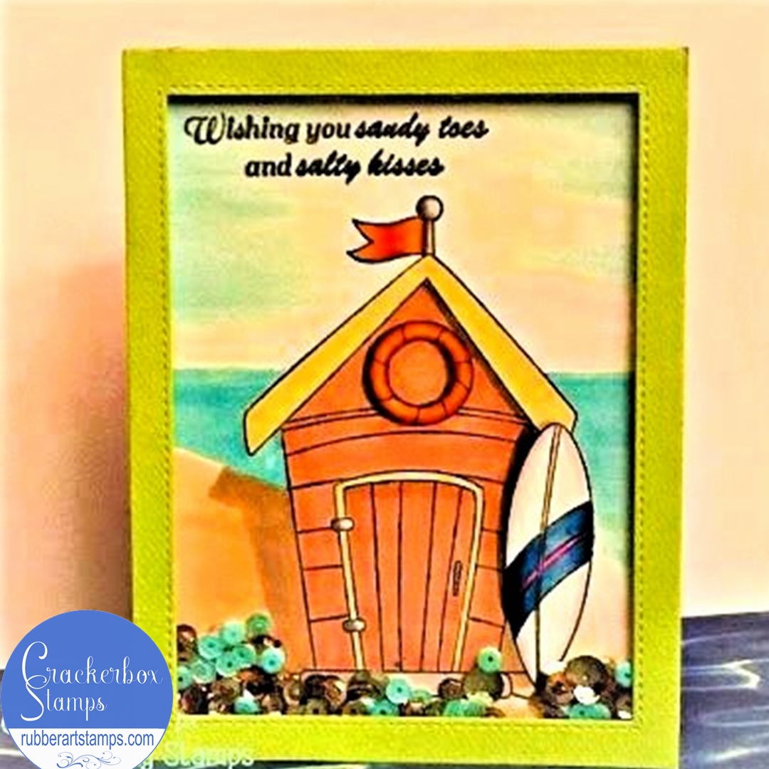 Sandy Toes At The Beach Card