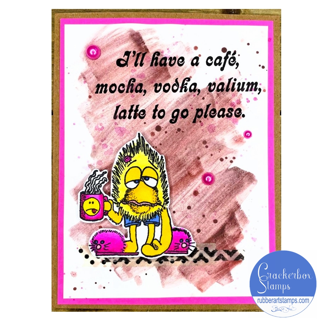 Vodka Mocha Coffee Card