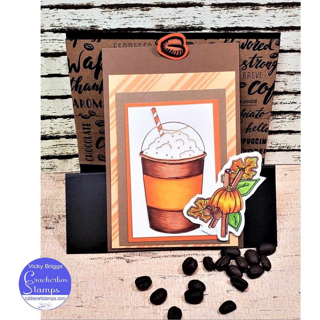 A Pumpkin Spice Coffee Card